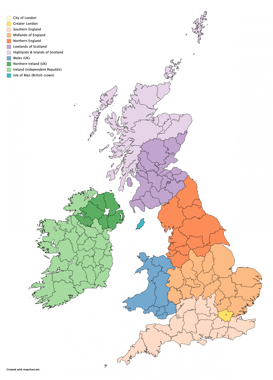 UK-Ireland map – AMG Inspired